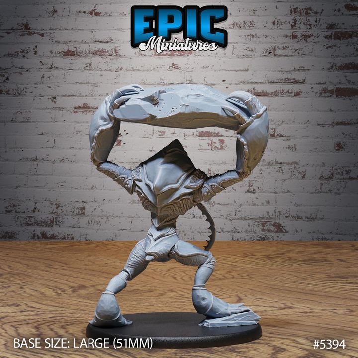 3D Printable Wild Insect Hulk Throwing / Insectoid Beast / Underground ...