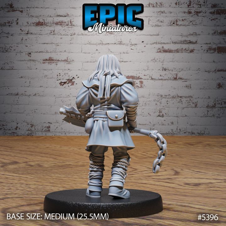 3D Printable Bandit Leader / Humanoid Robber / Outlaw Warrior / Forest ...