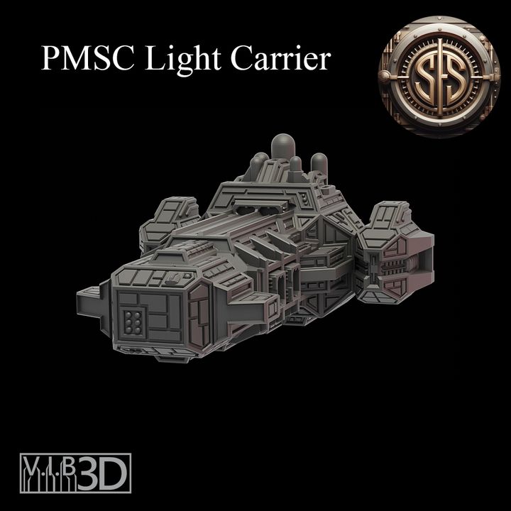 3D Printable PMSC Fleet V2 - Modular Upscale by Soul Forge Studio