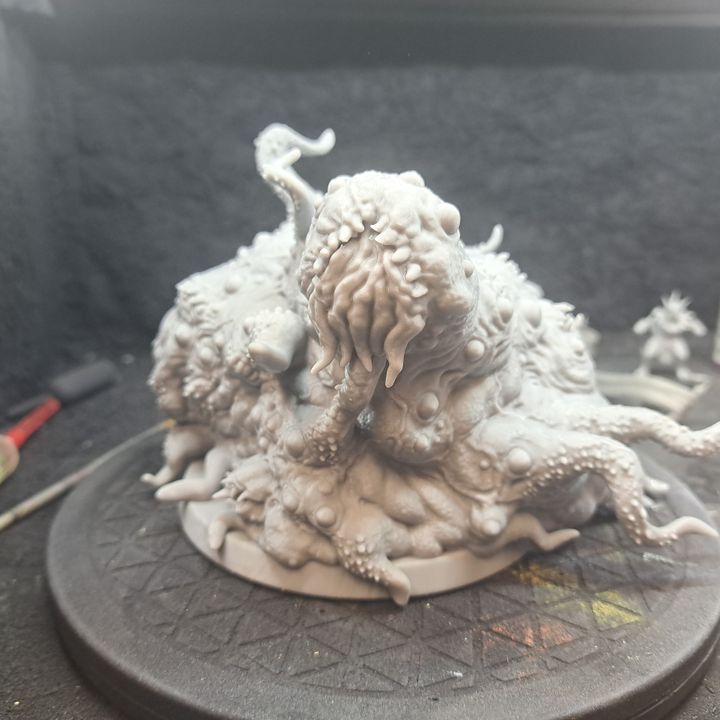 3D Print of Shoggoth (Free discord model for tribers) by anathenanathen