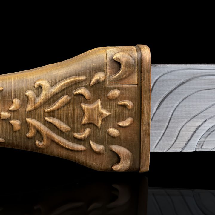 3D Printable Knife Thru Arm by Stlflix