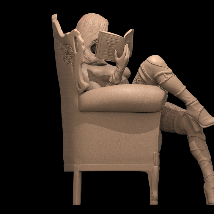 3D Printable The Sorceress’ Power Destiny Awaits 3D Print NSFW by CA3D Studios