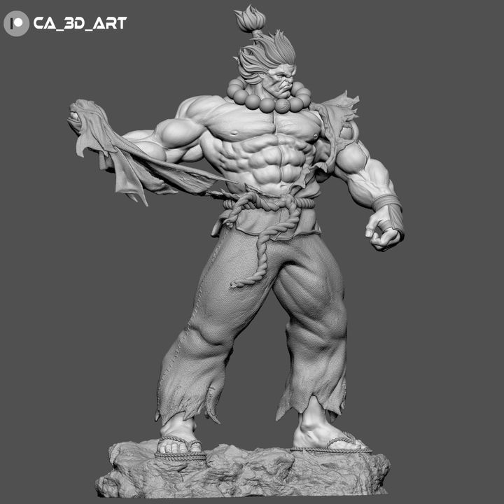 3D Printable The Fist of Destruction No Mercy 3D Print by CA3D Studios