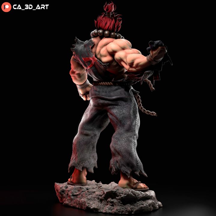 3D Printable The Fist of Destruction No Mercy 3D Print by CA3D Studios