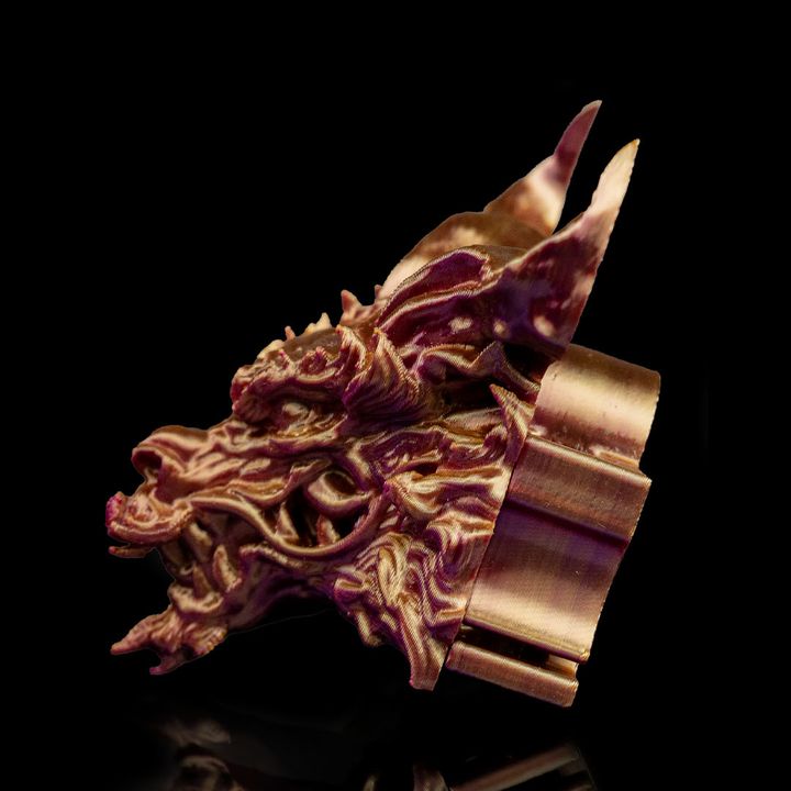 3D Printable FantaStick Dragon Chopstick Helper by Stlflix