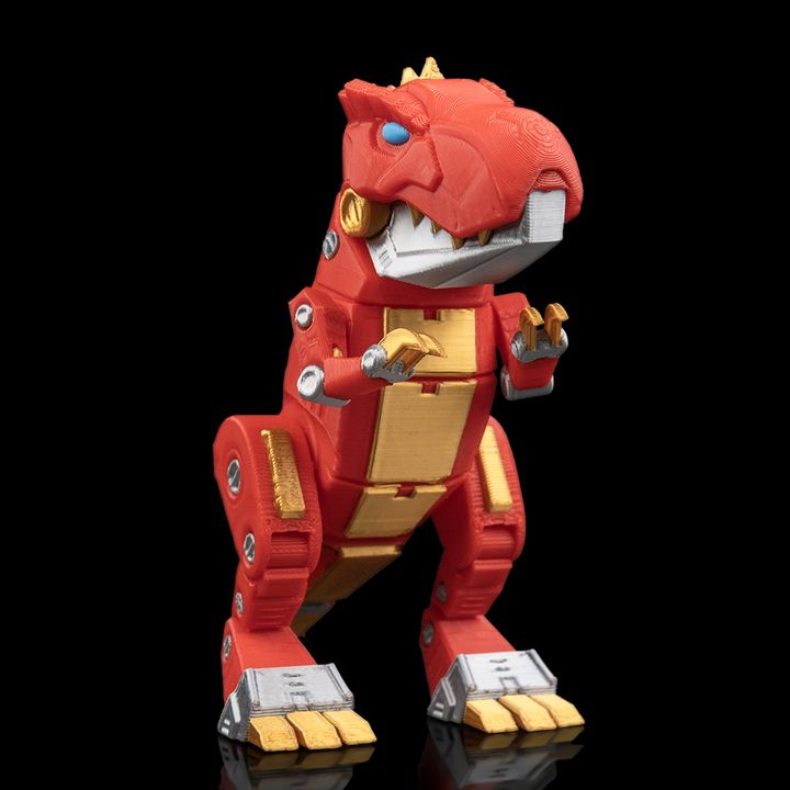 3D Printable BOT-Rex by Stlflix