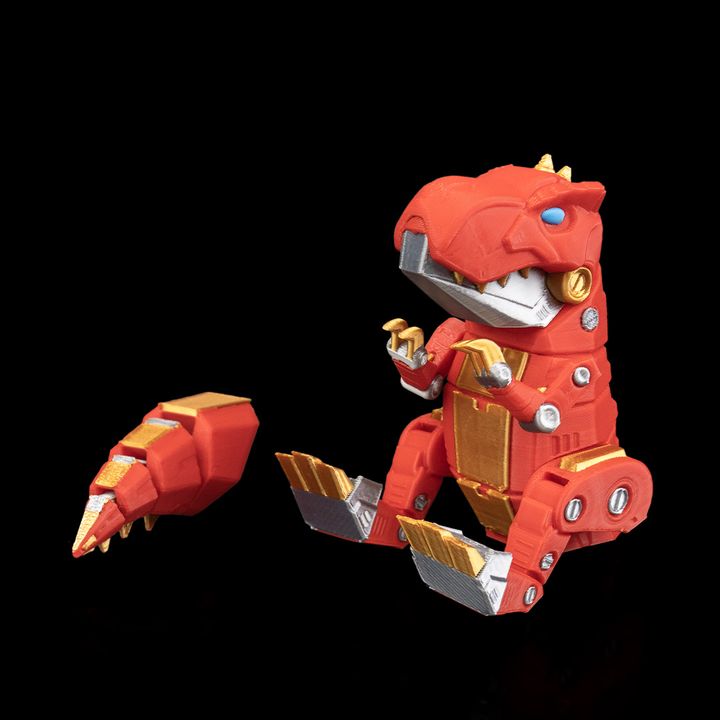 3D Printable BOT-Rex by Stlflix