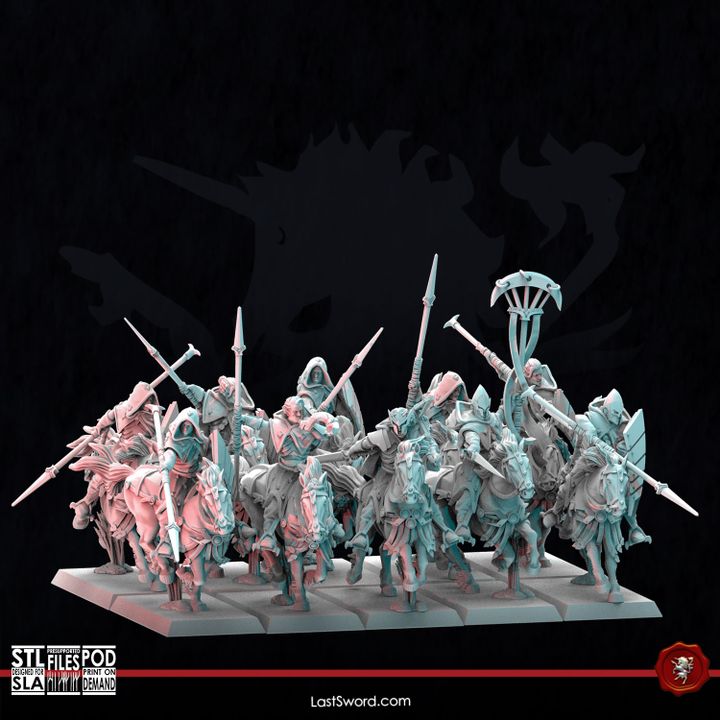 3D Printable Shadow Raiders by LastSword Miniatures