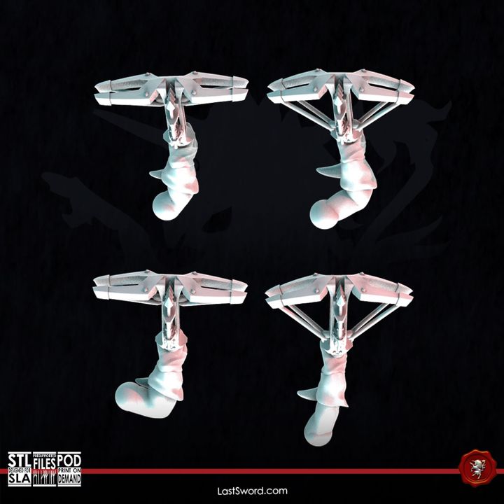 3D Printable Shadow Raiders by LastSword Miniatures