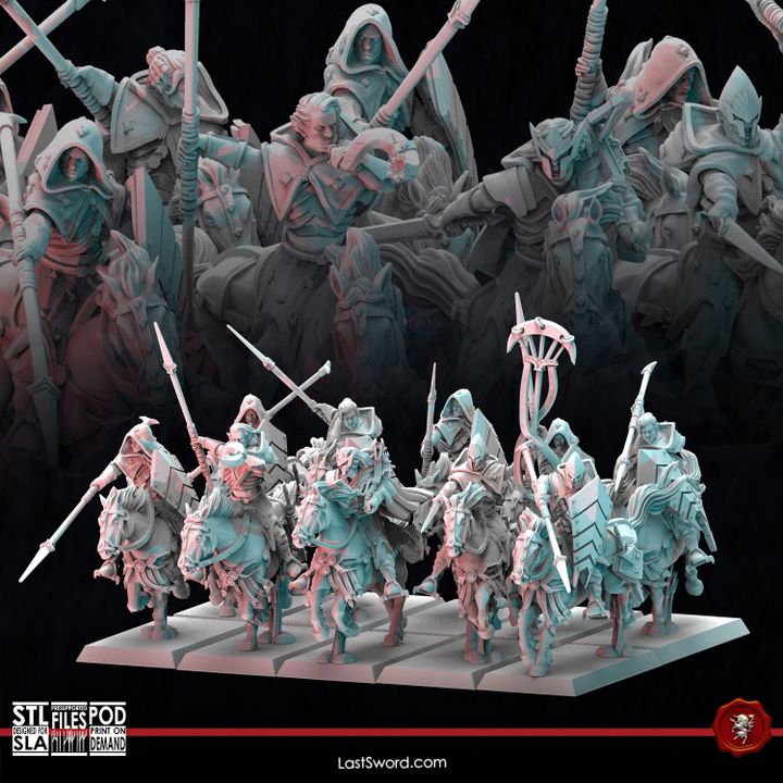 3D Printable Shadow Raiders by LastSword Miniatures