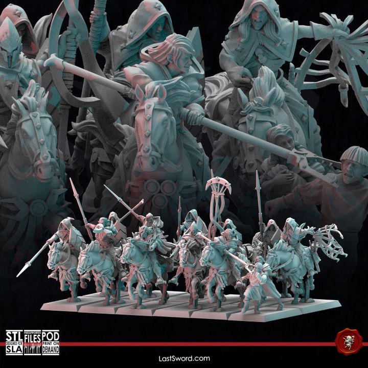 3D Printable Shadow Raiders by LastSword Miniatures