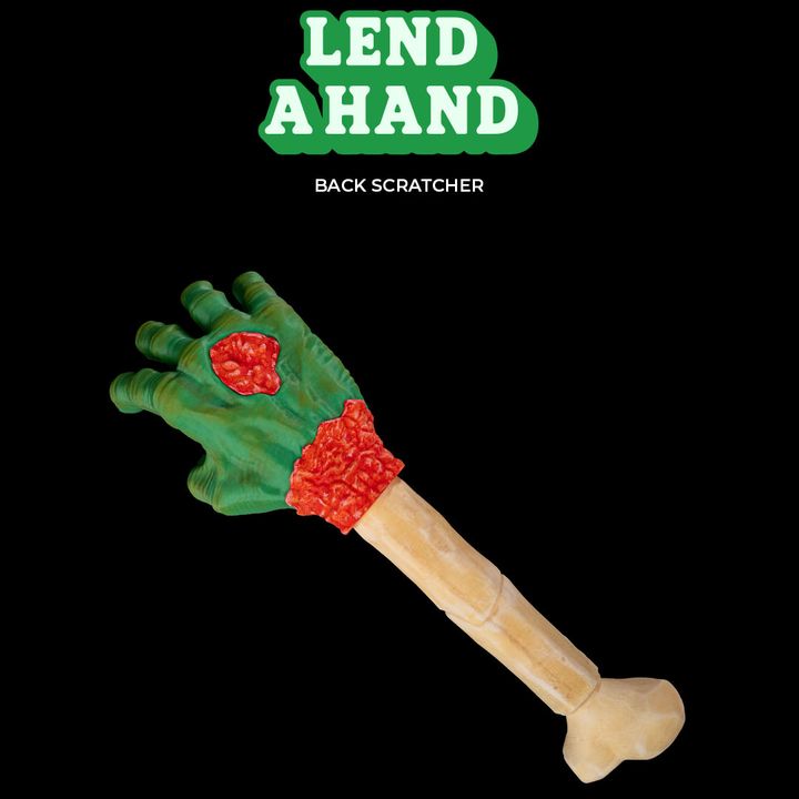 3D Printable Lend a Hand back scratcher by Stlflix