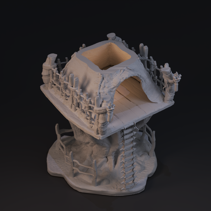 3D Printable The Bandit's Siege - Trees by Xardas