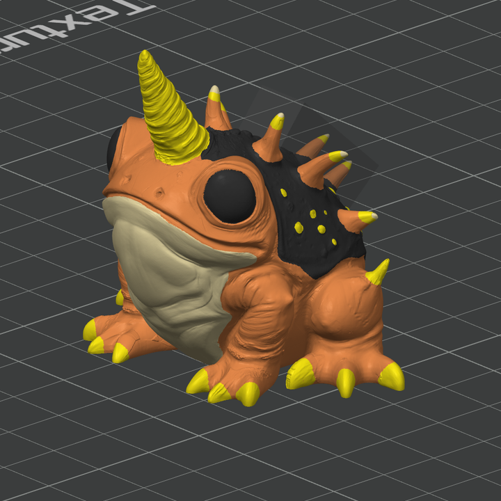 3D Printable Unicorn Frog - Flexi Clicker Fantasy Creature - No ...