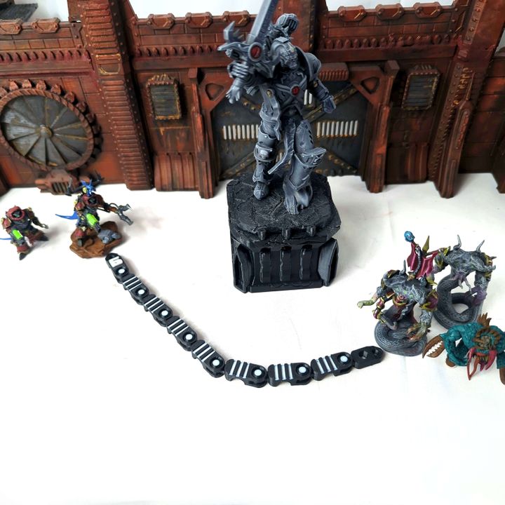 3D Printable Wargame movement and distance measuring tools set ...