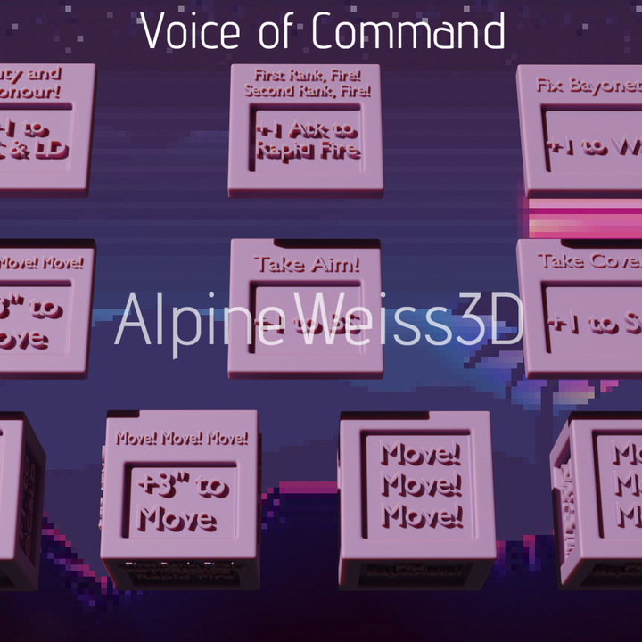 3D Printable Imperial Guard Tokens [Presupported] by AlpineWeiss3D