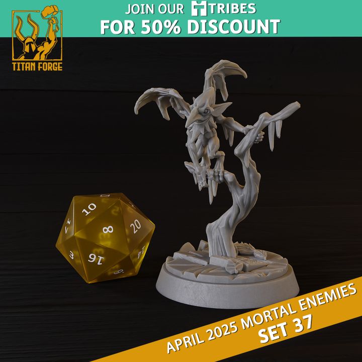3D Printable RPG - Monsters DnD 5e - Mortal Enemies Set 37 by Titan ...