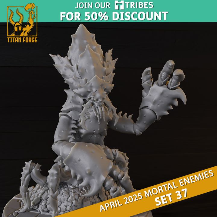 3D Printable Digging Monster - Monsters DnD 5e - Mortal Enemies Set 37 ...