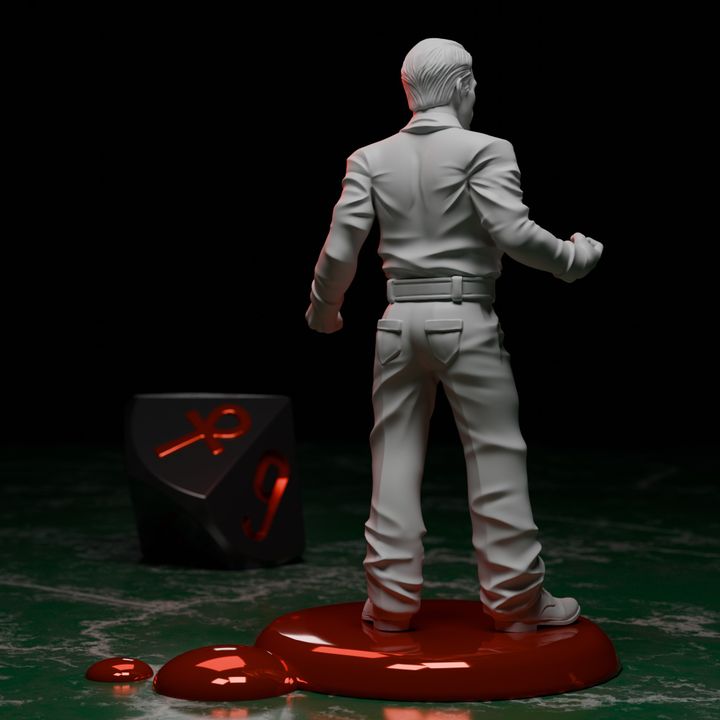 3D Printable Eddy Fury - Vampire of Dark Masquerade by Only Fangs