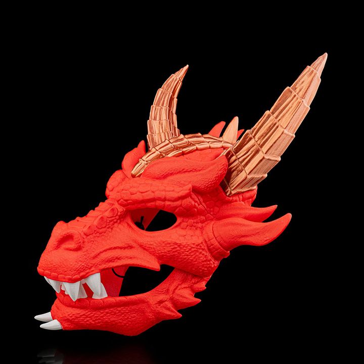 3D Printable Dragonborn Mask by Stlflix