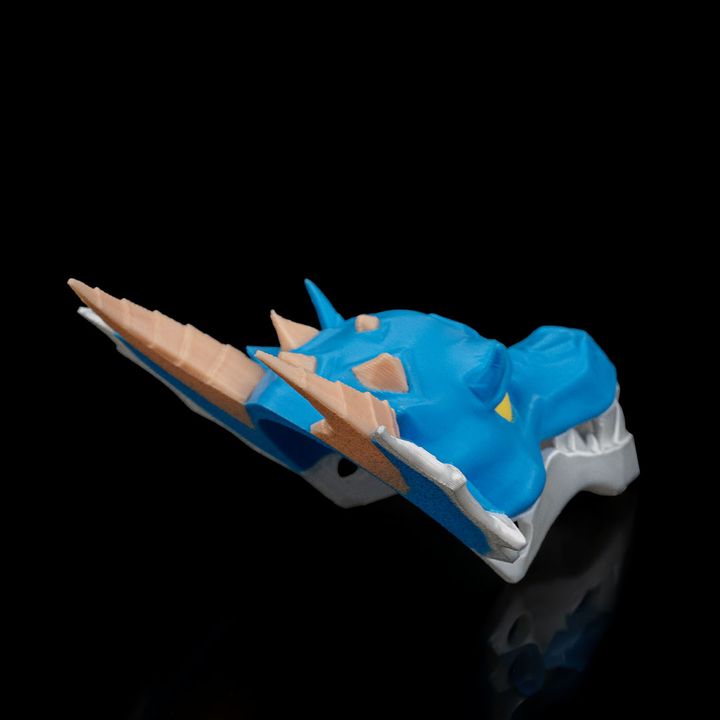 3D Printable Dragon’s Relic Hair Pin by Stlflix