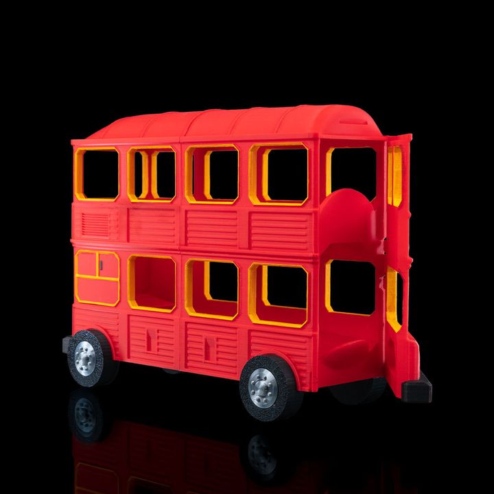 3D Printable Eggspress Bus Egg Dispenser by Stlflix