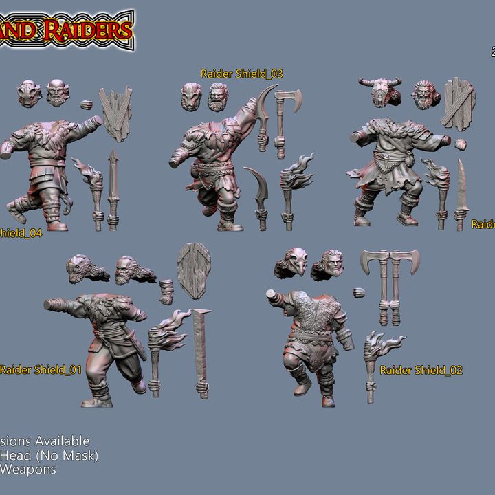 3D Printable Raiders (Shield) by Papel 3D