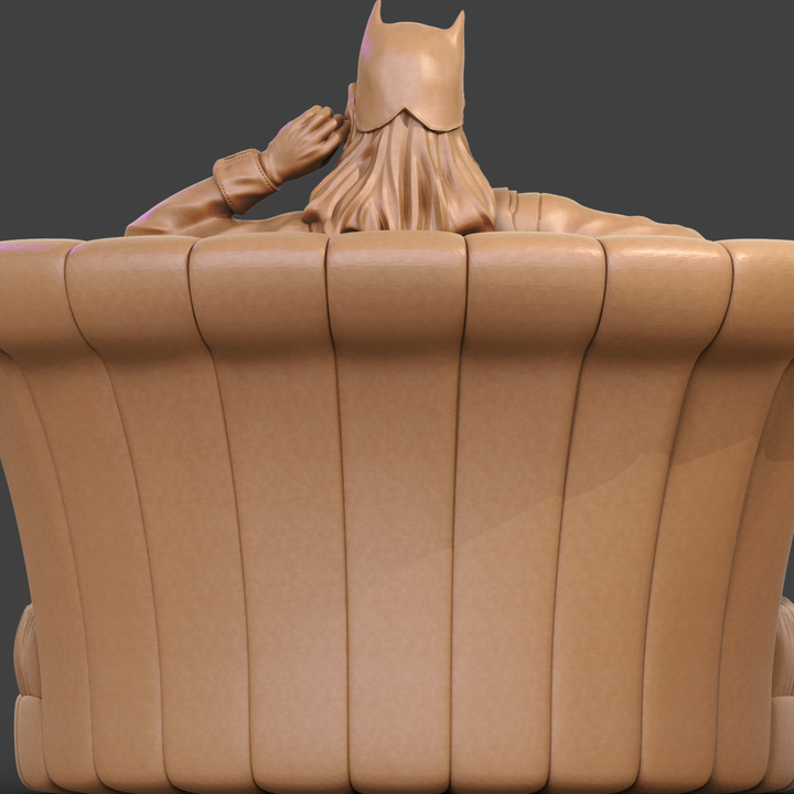 3D Printable The Shadow of Justice Fearless and Unyielding 3D Print by ...