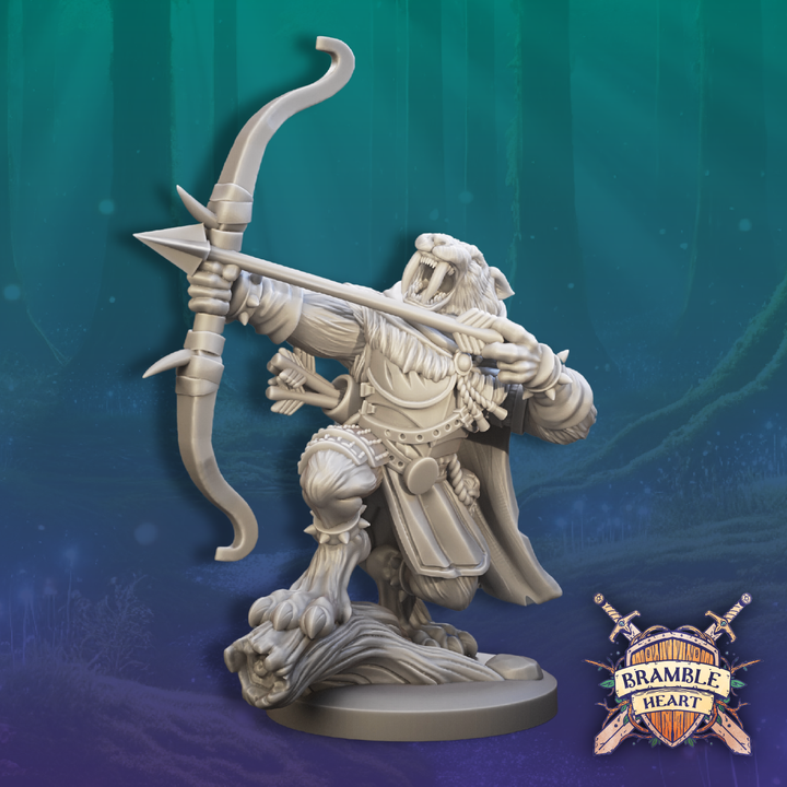 3D Printable Sabertooth Tracker by Kraken Games Lab