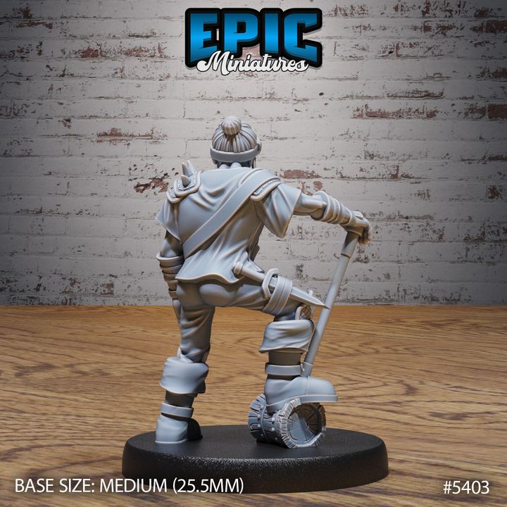 3D Printable Bandit Set B / Humanoid Robber / Outlaw Warrior / Forest ...