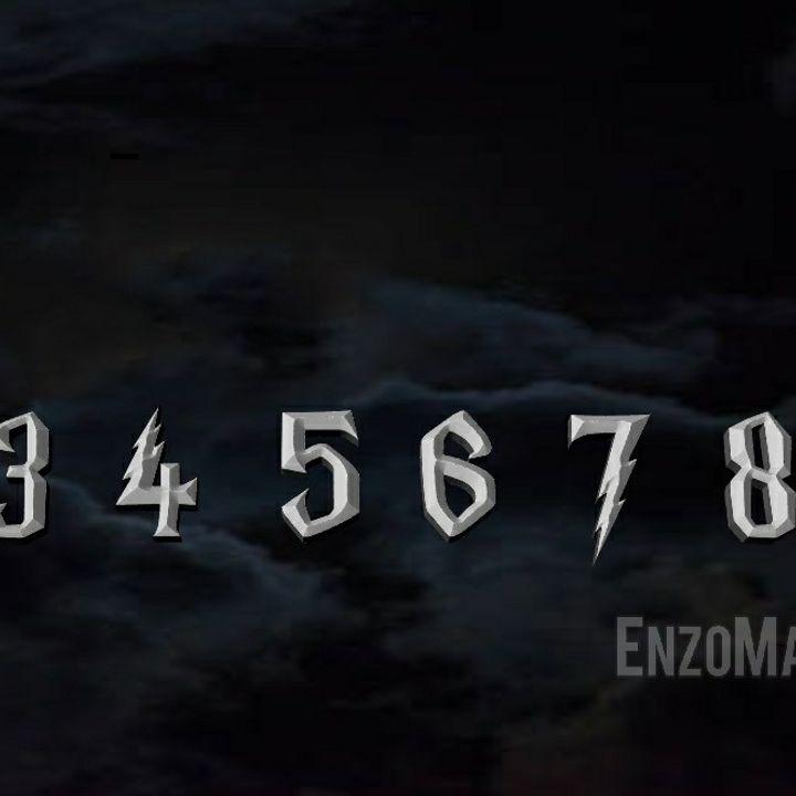 3D Printable FONT ALPHABET LETTERS - Legendary style - STL by EnzoMatic3D