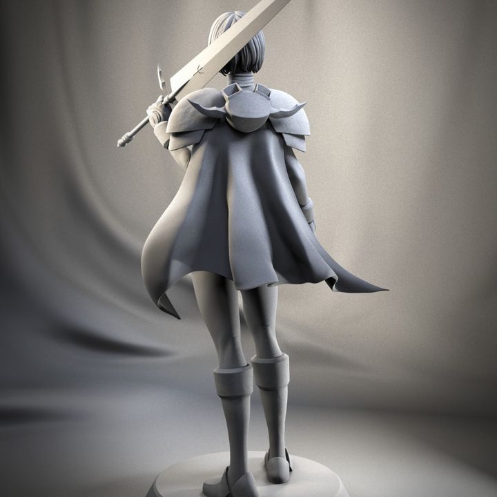 3D Printable The Silver Eyed Warrior Vengeance Carved in Steel 3D Print ...