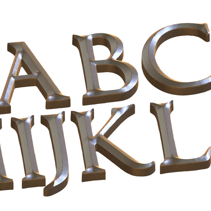 3D Printable Doctor Strange - Font 3D STL by EnzoMatic3D