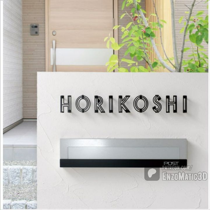 3D Printable letters alphabet 3D STL - STL by EnzoMatic3D