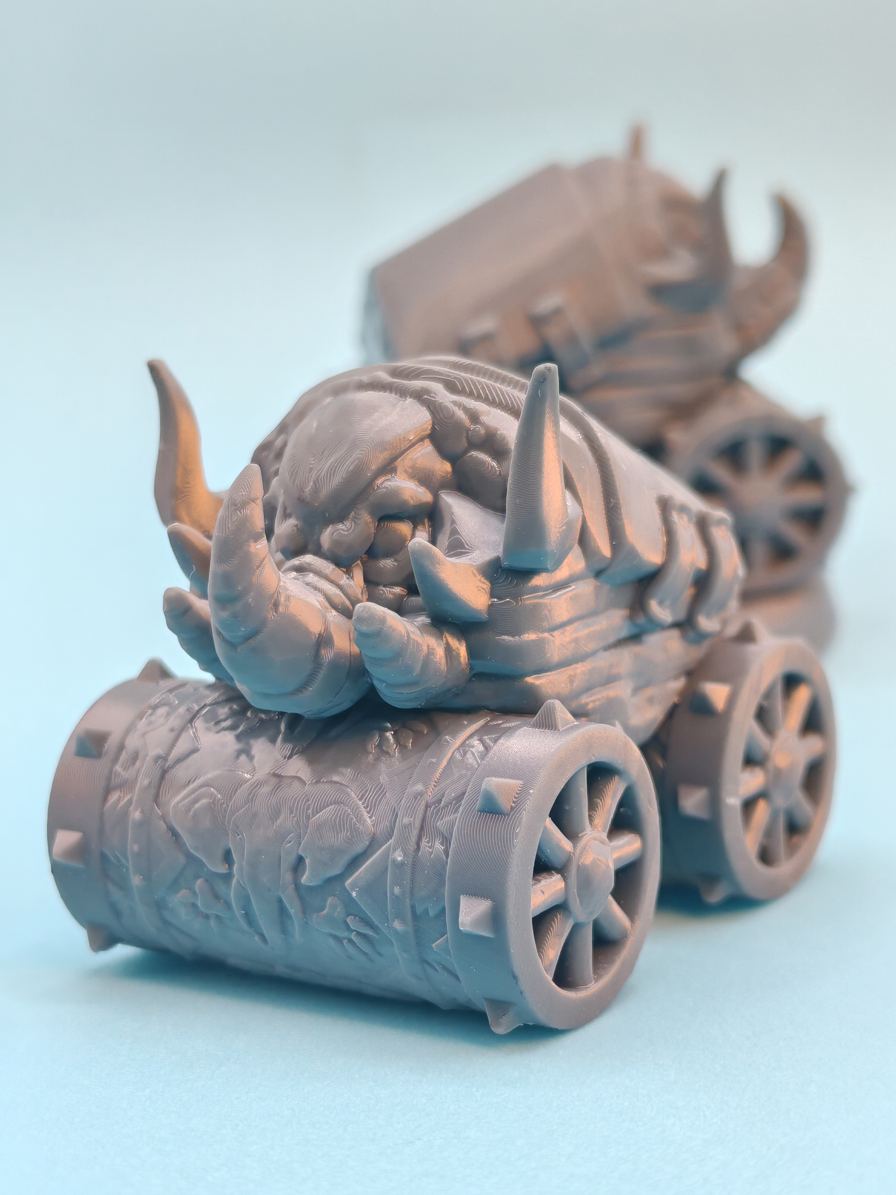 3D Printable Granite Juggernaut by Zio