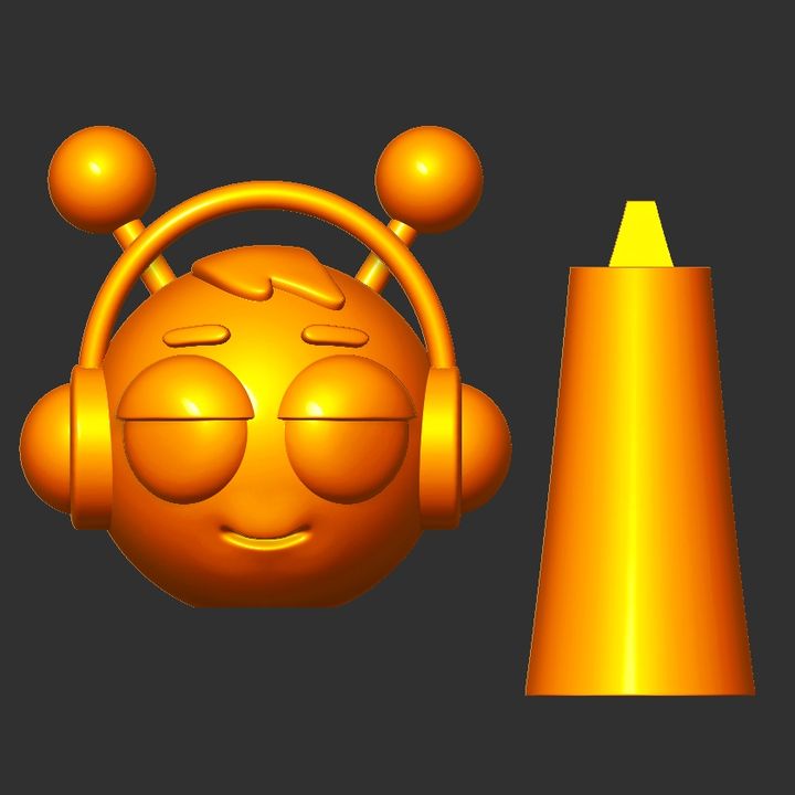 3D Printable Oren Orange Sprunki STL, 3mf, Obj, 3D Model Split file ...