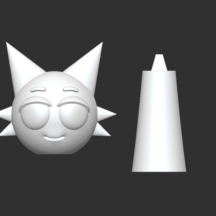 3D Printable Wenda Sprunki STL, 3mf, Obj, 3D Model Split file Character ...