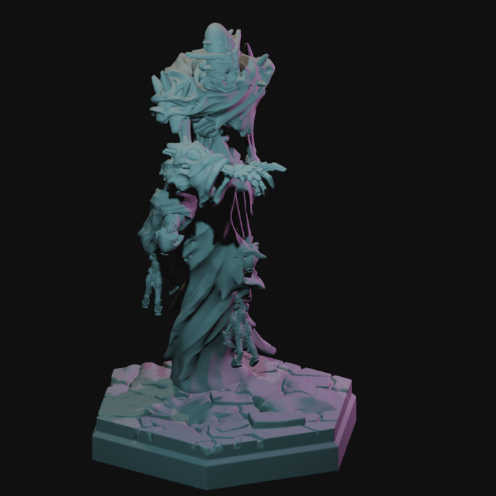 3D Printable LANCER Lich by La voie du crane