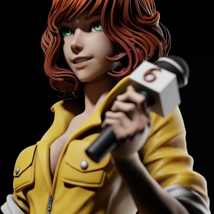 3D Printable Fearless Reporter Uncovering the Truth 3D Print by CA3D ...