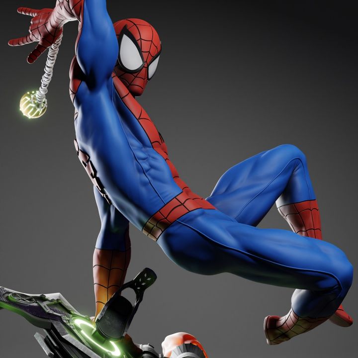 3D Printable The Web of Destiny Heroism in Every Swing 3D Print by CA3D ...