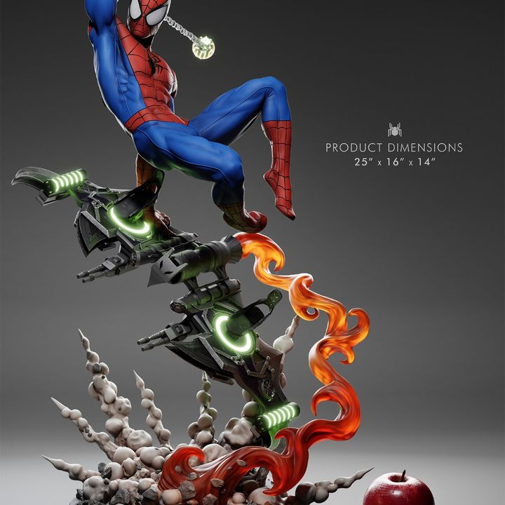 3D Printable The Web of Destiny Heroism in Every Swing 3D Print by CA3D ...