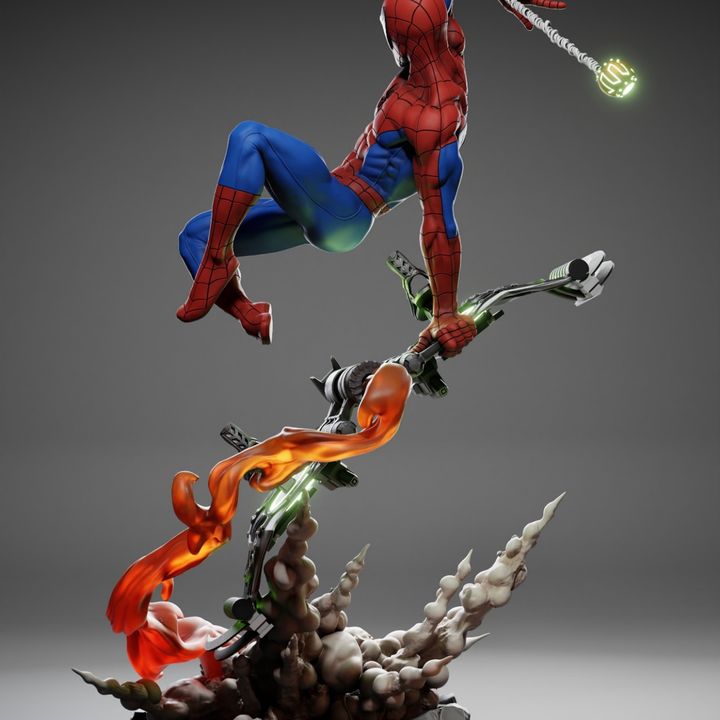 3D Printable The Web of Destiny Heroism in Every Swing 3D Print by CA3D ...