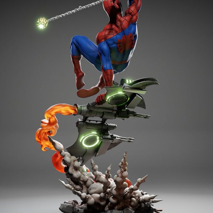 3D Printable The Web of Destiny Heroism in Every Swing 3D Print by CA3D ...