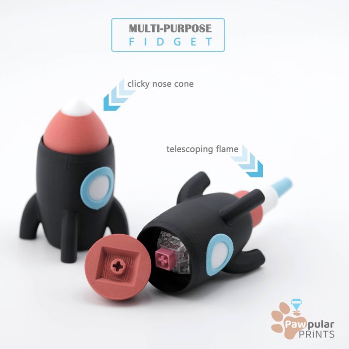 3D Printable Space Explorers MEGA-Pack - Fidget Keychain [Private Use ...