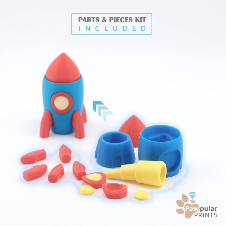 3D Printable Space Explorers MEGA-Pack - Fidget Keychain [Private Use ...