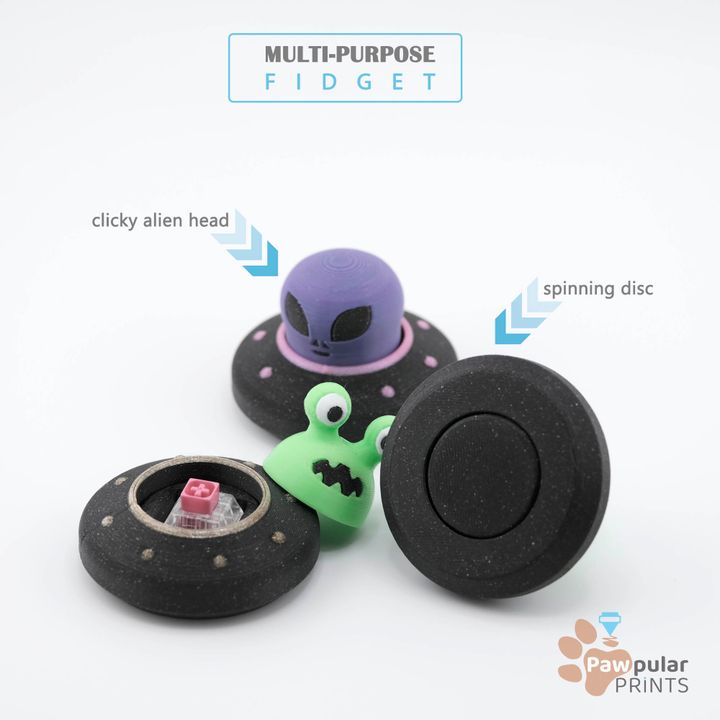 3D Printable Space Explorers MEGA-Pack - Fidget Keychain [Private Use ...