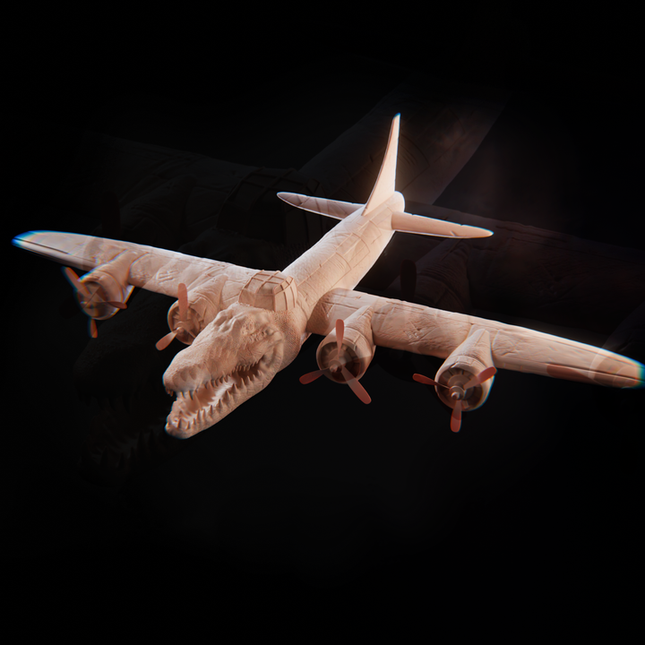 3D Printable Bombardiro Crocodilo bomber crocodile tiktok meme 3d model ...