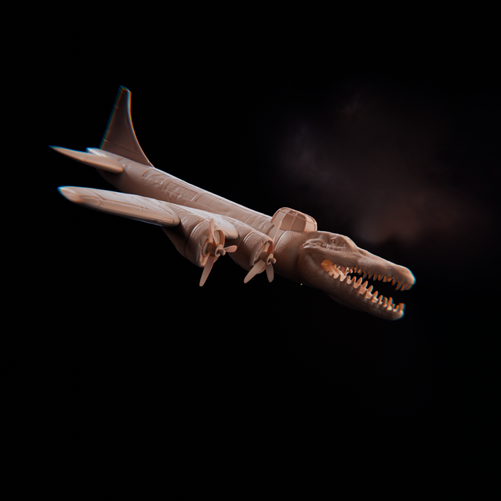 3D Printable Bombardiro Crocodilo bomber crocodile tiktok meme 3d model ...