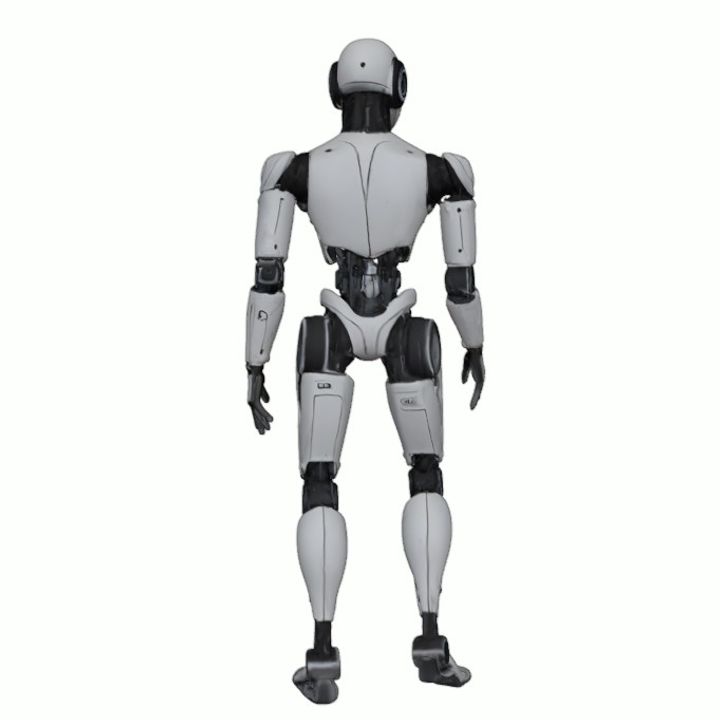 3D Printable Advanced Humanoid Robot – Futuristic Android Figure by ...