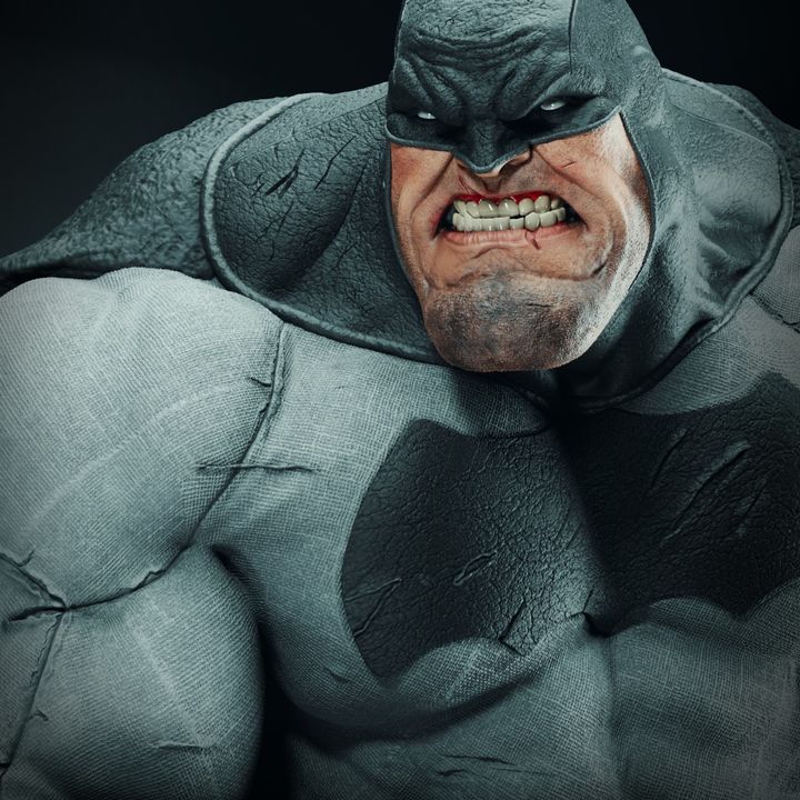 3D Printable The Dark Knight Rises Justice in the Shadows 3D Print by ...